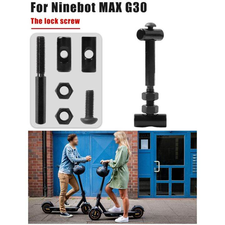 Pull Ring Screw Assembly Kits Folding Hook For NINEBOT Max G30 Electric ...