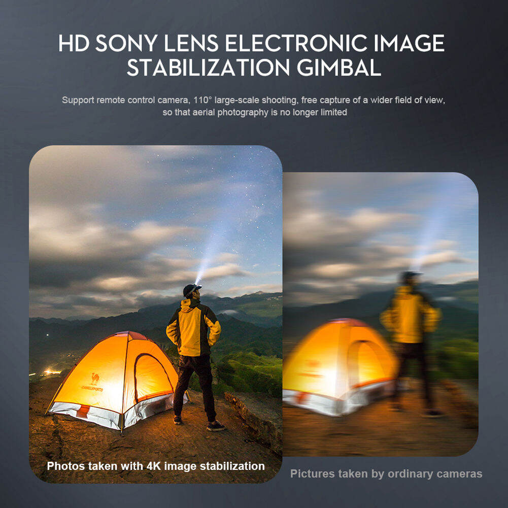 LEADINGSTAR กล้องโดรนบังคับ S6s Mini 3 Pro Drone 4K Professional Gps 5Km 4K Drones Hd กล้อง ...