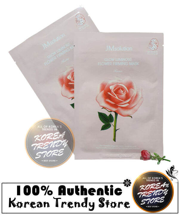 [Korean Trendy Store] JM Solution Glow luminous Flower Firming Mask ...