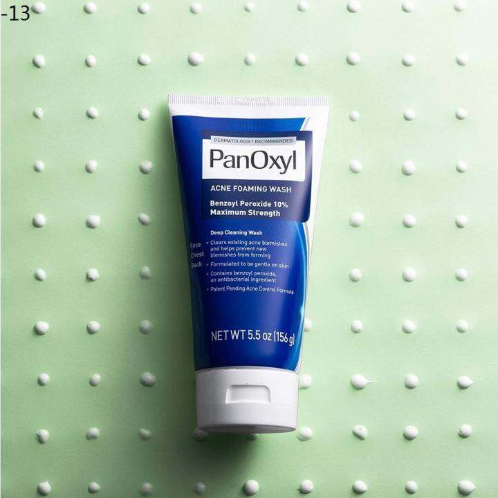whitening PanOxyl Acne Foaming Wash Benzoyl Peroxide 10 Maximum ...