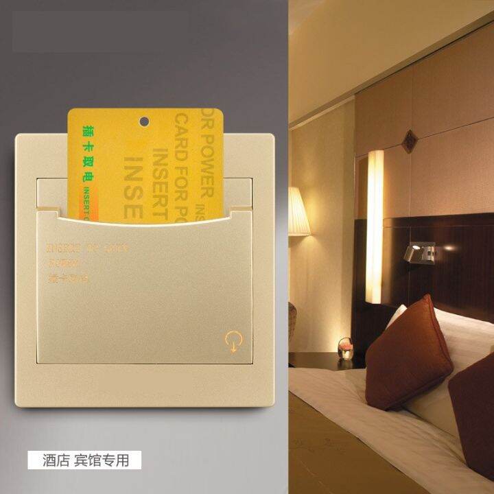 AC 100-250V 40A Hotel Insert Card Power Switch With Delay Power-off ...