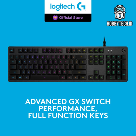 Logitech G512 Keyboard Gaming Mechanical RGB Lighting | Lazada Indonesia