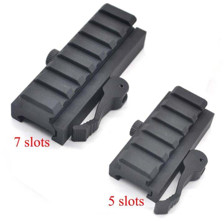 Trirock Tactical Qd Detachable 20mm Picatinny Rail Half Inch .5" Low ...