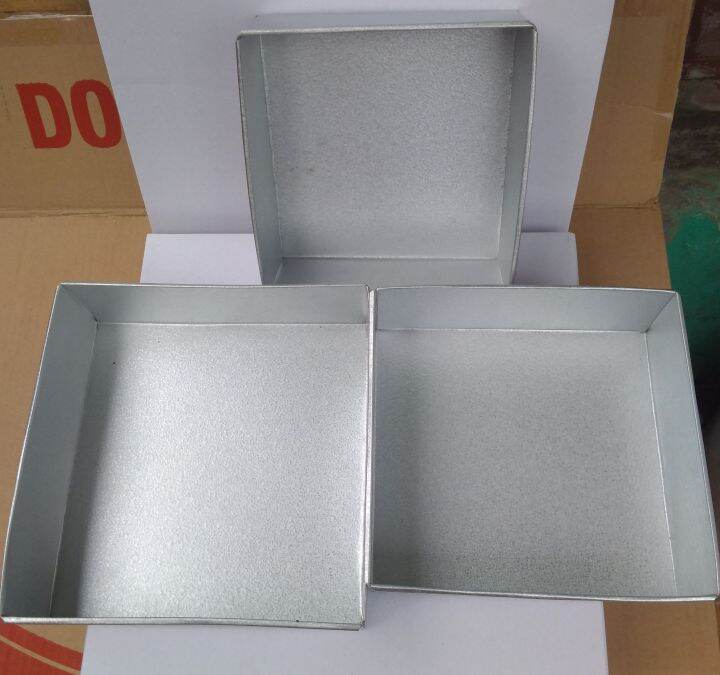 SET LOYANG KUE/LOYANG PERSEGI/LOYANG KOTAK/LOYANG SUSUN 3 UKURAN ...