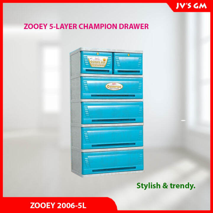 Zooey Golden Box Champion Drawer, 5 Layer | Lazada PH