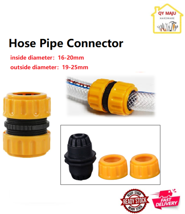 Garden Hose Connector/Pipe Joiner/Penyambung Paip/Extension Pipe/Hos ...