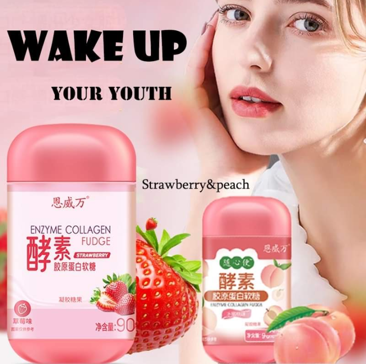 Enzyme Collagen Fudge Beauty Detox Slimming Gummy Healthy Snack | Lazada PH