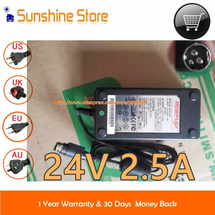 2022☆ Genuine POSIFLEX EA1050B 240 AC Adapter For PP8000 POS Thermal ...