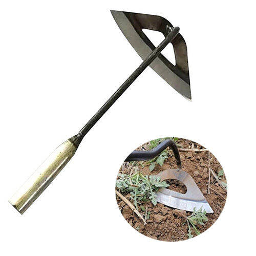 RAKE003 - 30cm Gardening Vegetable Hollow Hoe Tool Steel Rake Shovel ...