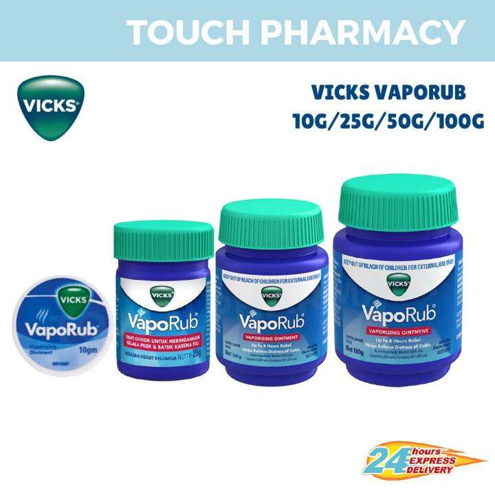 VICKS Vaporub 10G/25G/50G/100G | Lazada
