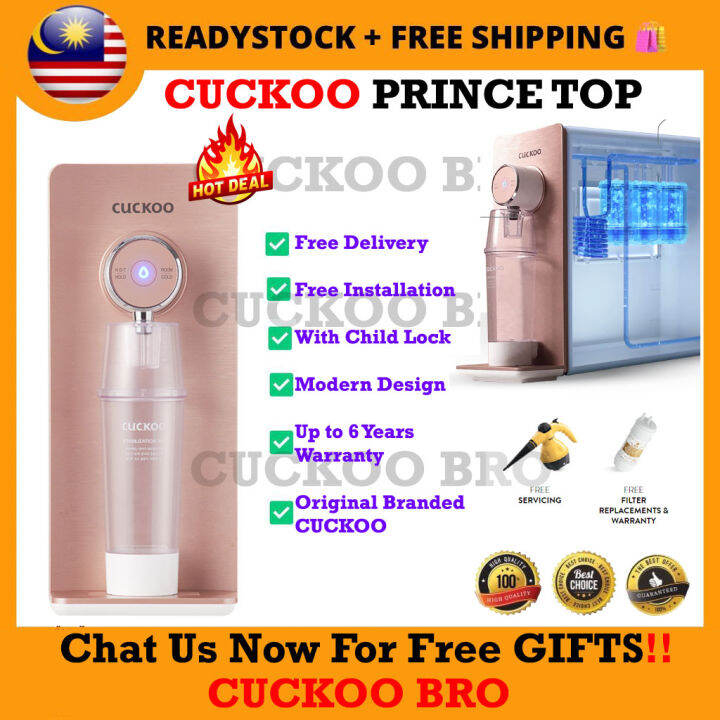 ORIGINAL CUCKOO PRINCE TOP Water Purifier Penapis Air Water Dispenser ...