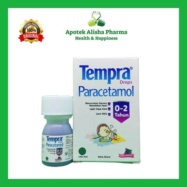 Tempra Drops 0-2tahun 15ml - Tempra Baby Drop Obat Penurun Panas/Demam ...