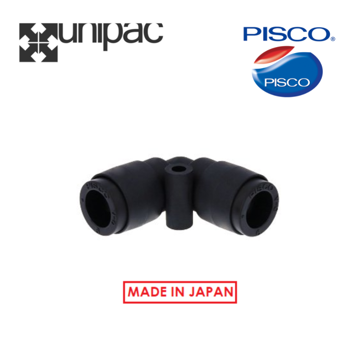 Pneumatic Fitting Pisco PV V-0 Spatter Fitting Union Elbow 6mm 8mm 10mm 12mm | Lazada