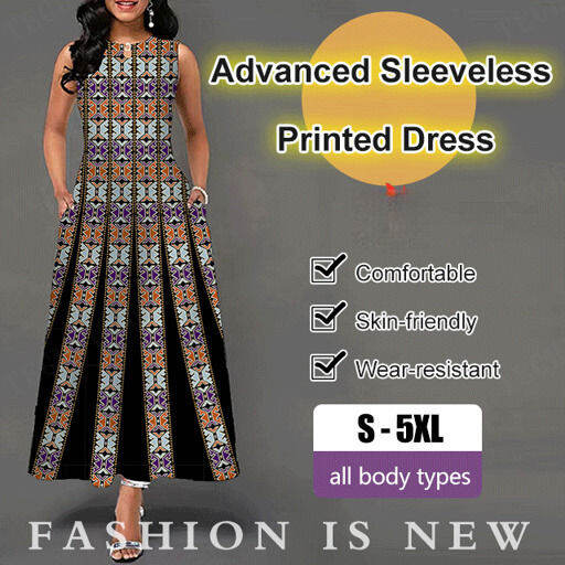 techfuture Plus Size ALine Dress with Gathered Waist and Pocket Detail ...