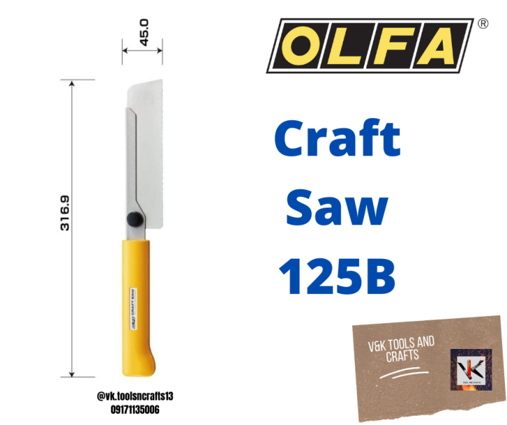 Olfa Craft Saw with Spare Blade 125B | Lazada PH