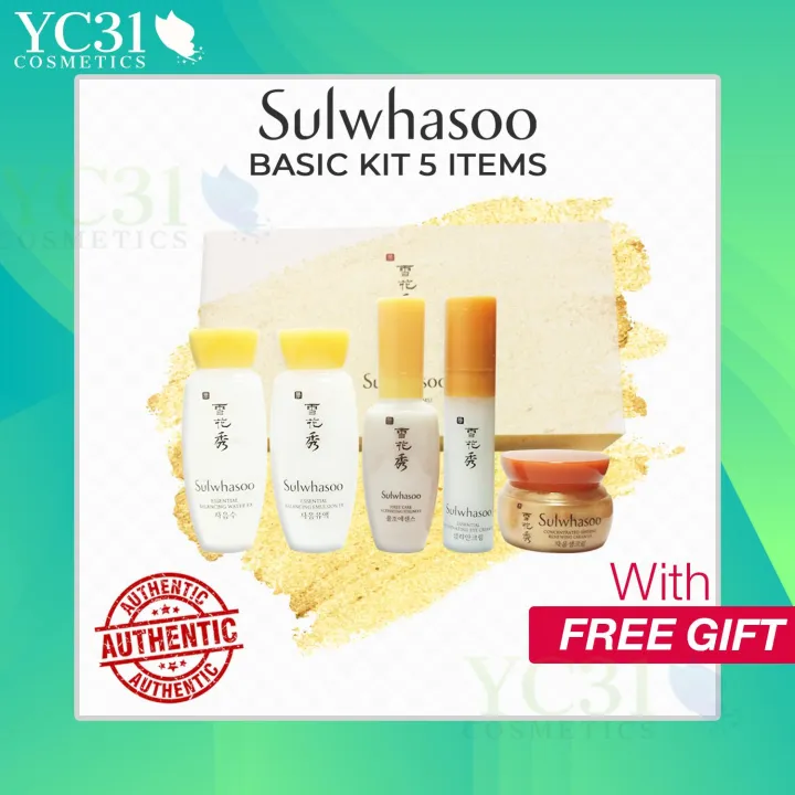 (AUTHENTIC) SULWHASOO Basic Kit +5 Items | Lazada PH
