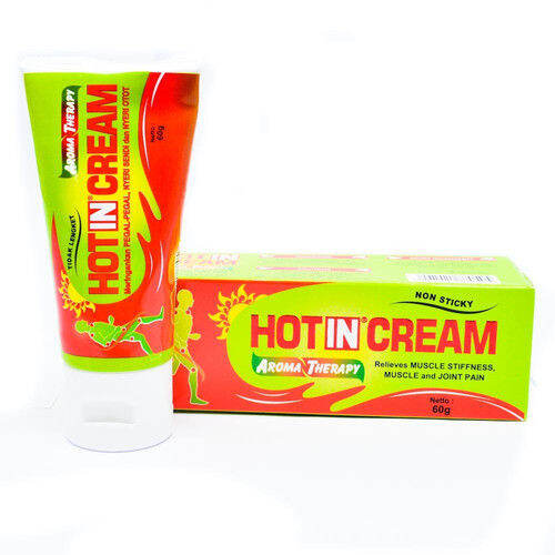 Hot In Cream Aromatherapy Tube 60 Gram - Mengatasi capek, pegal-pegal ...