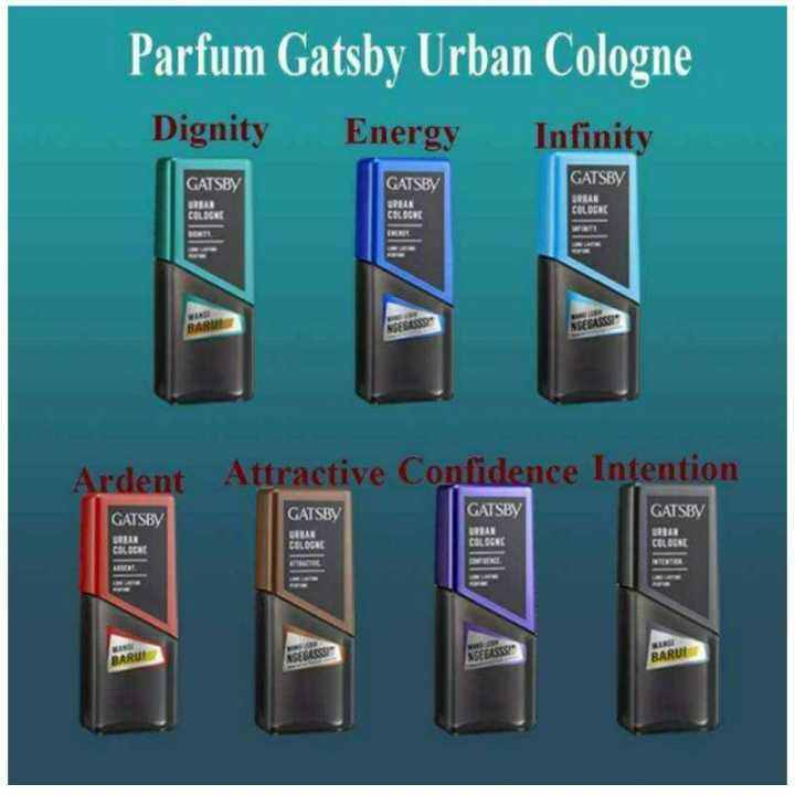 Gatsby Urban Cologne 125 ml - Gatsby Cologne Original 100% | Lazada ...