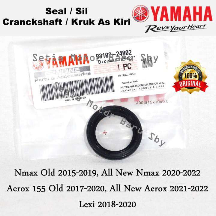 Seal Sil Crankshaft Kruk As Kiri Lexi Aerox Old All New Nmax N Max Aerox Asli Yamaha Surabaya ...