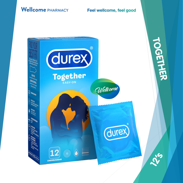 Durex Together Condoms - 12's | Lazada