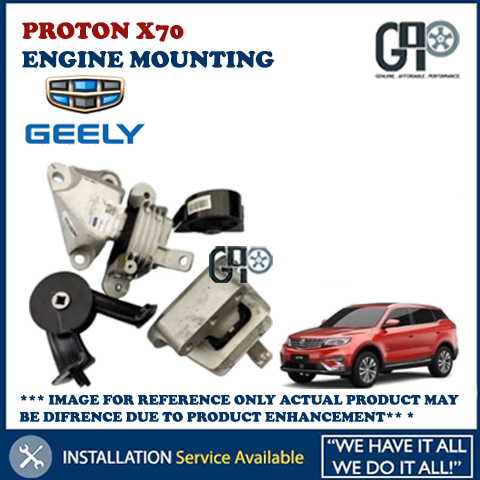 PROTON X70 ENGINE MOUNTING ORIGINAL SET 4PCS | Lazada