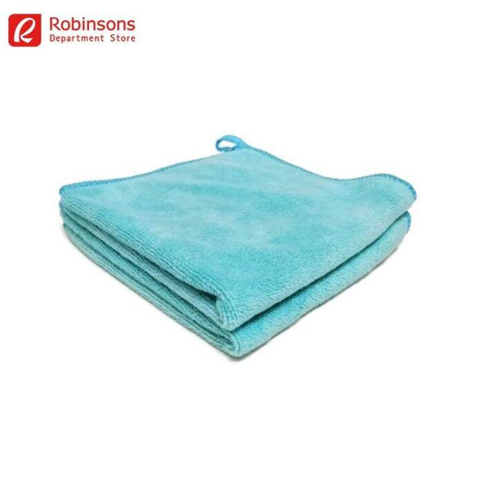 Devon Microfiber Face Towel (Aqua Blue) - 30x30cm | Lazada PH
