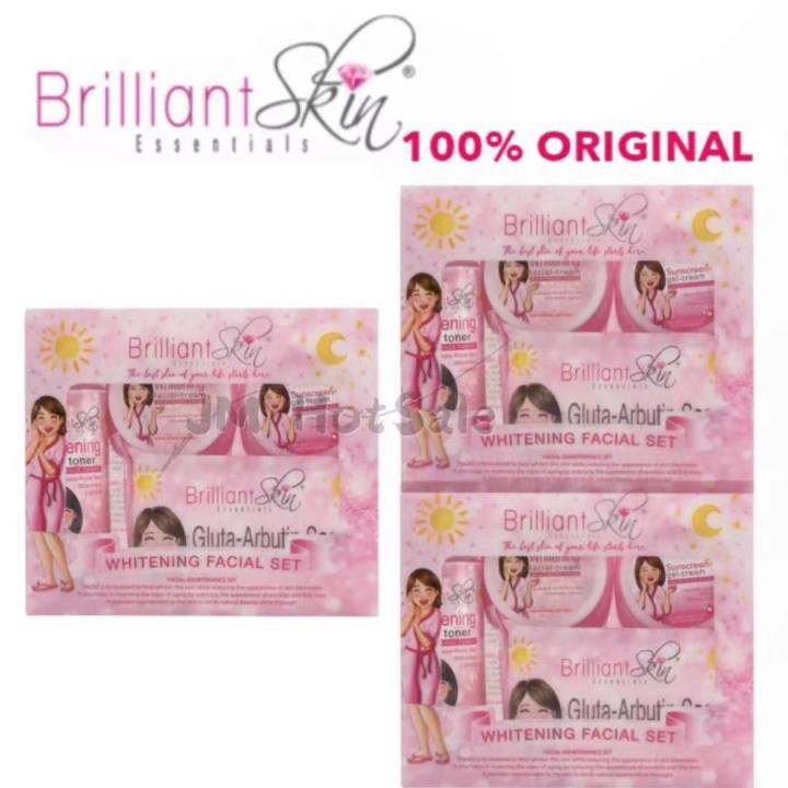 (3set) 100% Original Brilliant Whitening Skin Set Beware Of Fake ...