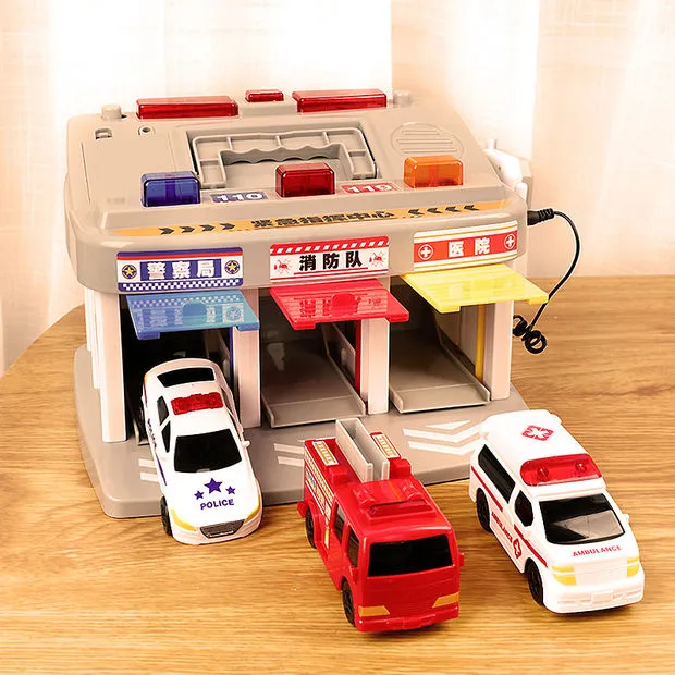 Children's Command Center Toy Ambulance Boy Police Car Fire Baby ...