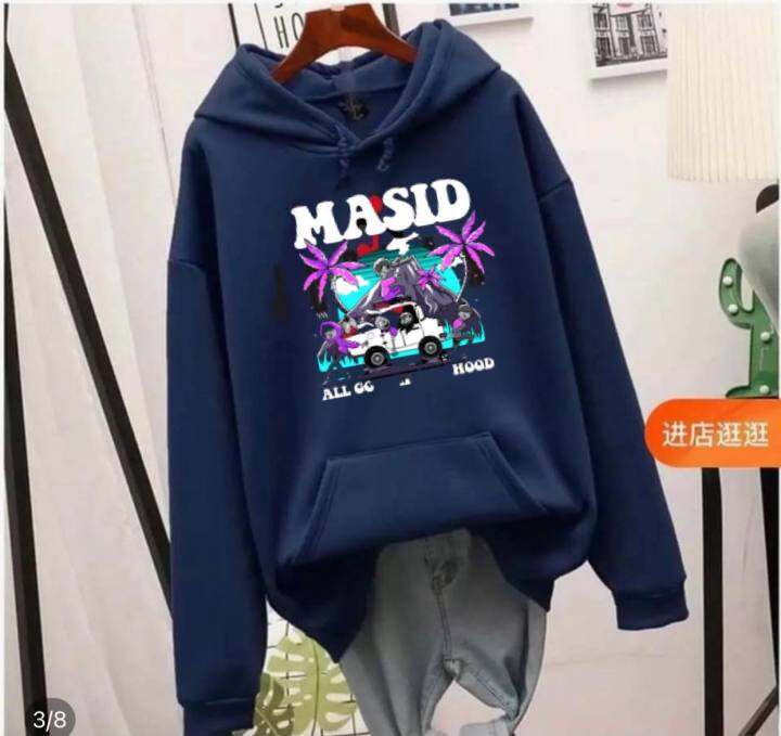 MASID, HOODIE JACKET GEO ONG VLOGGER TRENDY JACKET UNISEX MEN AND WOMAN ...