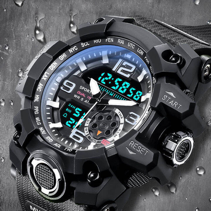 POSHI Smart Digital Watch Men Sports Watches water proof sale original ...