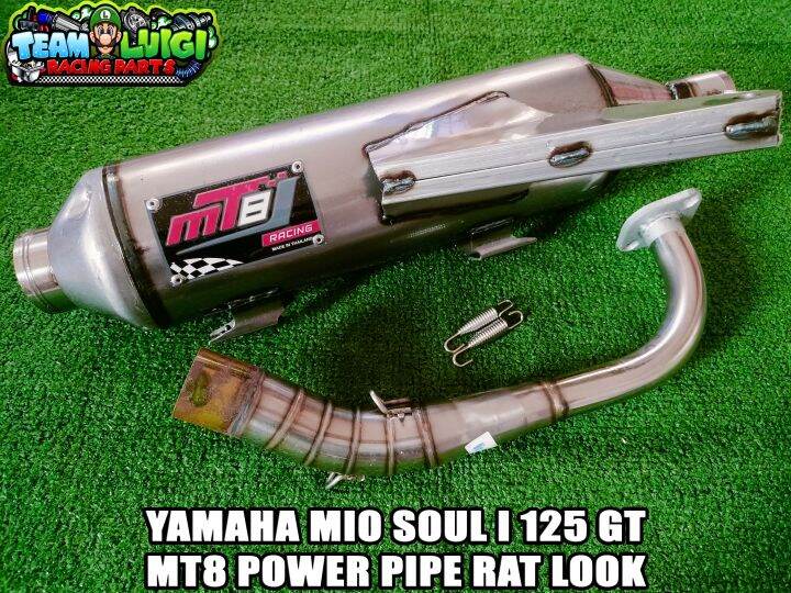 MT8 POWER PIPE FOR YAMAHA MIO SOUL I 125 GT RATLOOK | Lazada PH