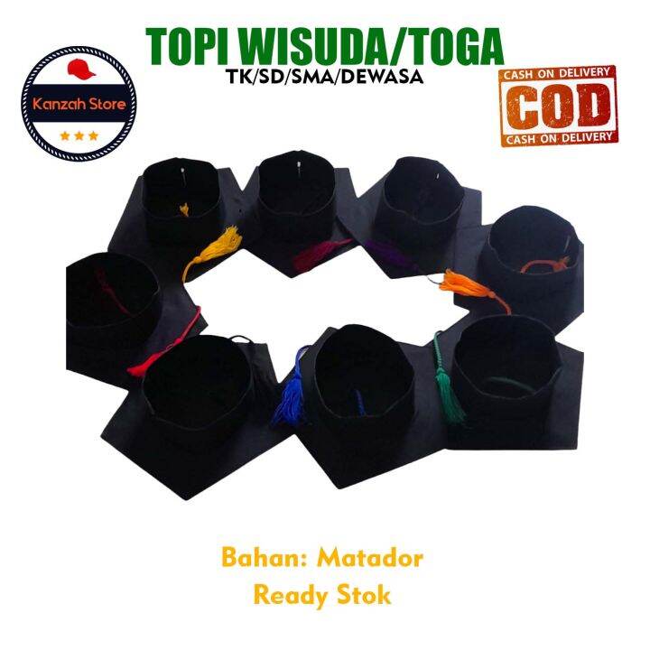 TOPI WISUDA - TOPI TOGA - Anak dan Dewasa | Lazada Indonesia