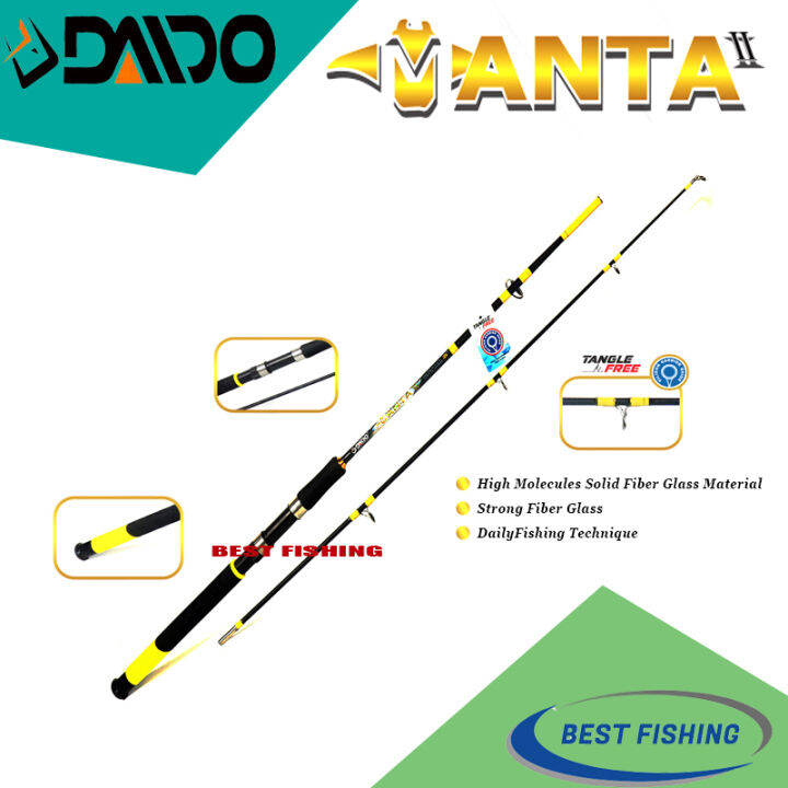 JORAN PANCING DAIDO MANTA 2 SOLID FIBER UKURAN 150 165 180 210 240 - JORAN MURAH | Lazada Indonesia