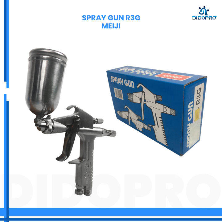 Meiji Spray Gun Spet Alat Semprot Cat Tabung Atas Type R3G Nozzle 0.6mm ...