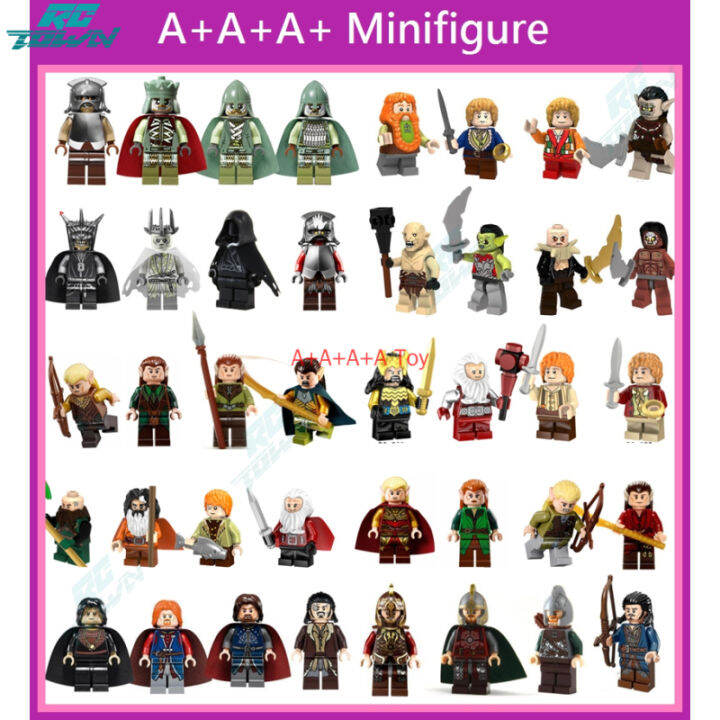 🔥100%ของแท้🔥lego Minifigures แหวนมายากลแหวน King แหวนฮอบบิทบล็อกตัวต่อของเล่นสำหรับเด็ก | Lazada ...