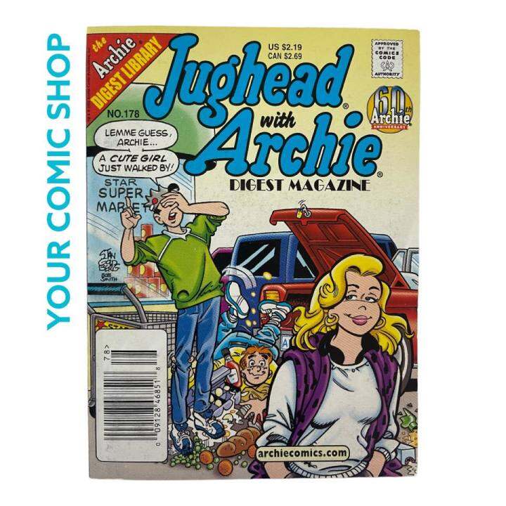 Jughead with Archie Digest 178 Published Dec 2002 by Archie Publications Comic BOOK Cartoons Art ...