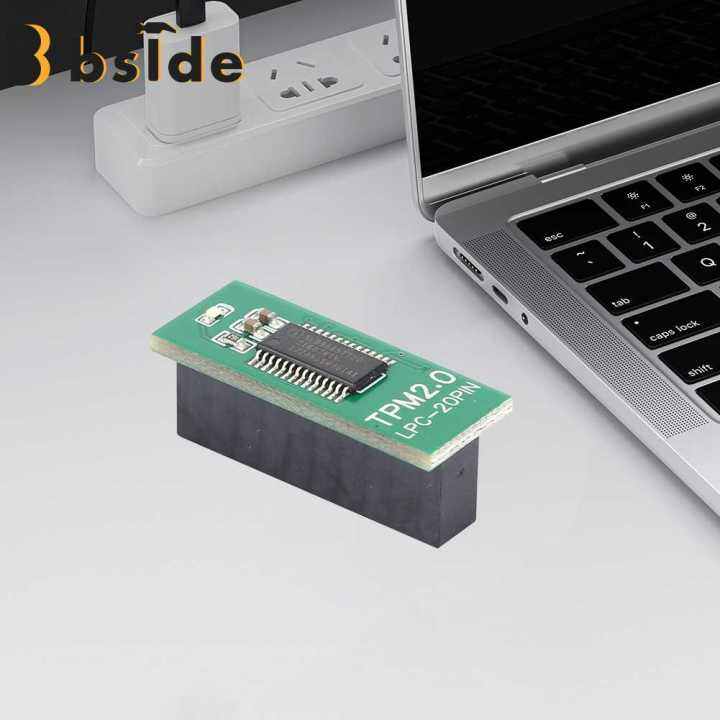[Bside Tool Store] TPM 2.0 Remote Encryption Security Module LPC-20PIN Motherboard Card Security ...