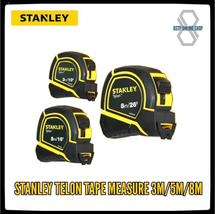Stanley TYLON Tape 8M Measuring Tape Measure 8meter | Lazada PH