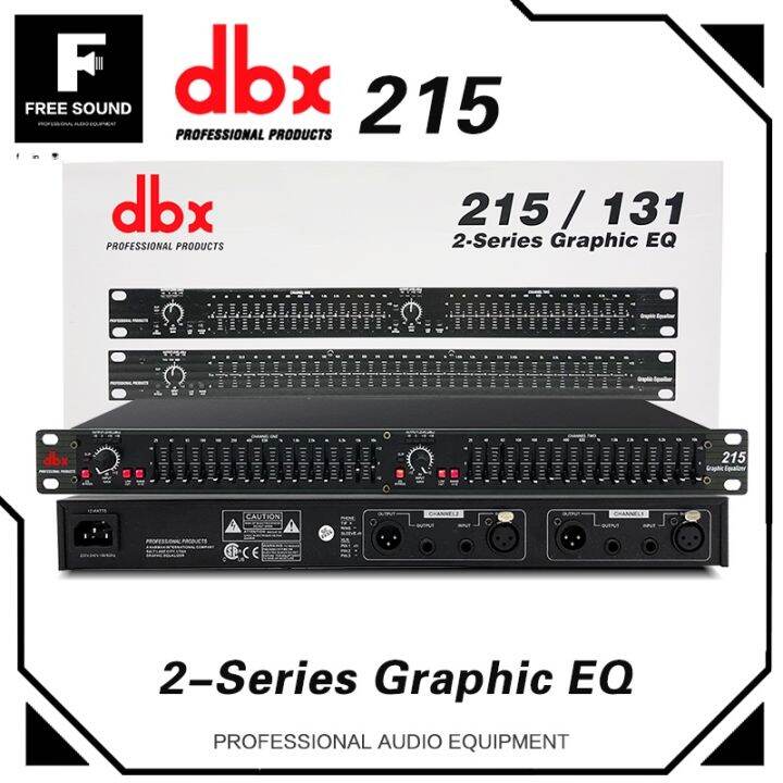 DBX EQ215/215s /131 2-Series Graphic Equalizer DUAL 15 Band Graphic DBX 215 | Lazada PH