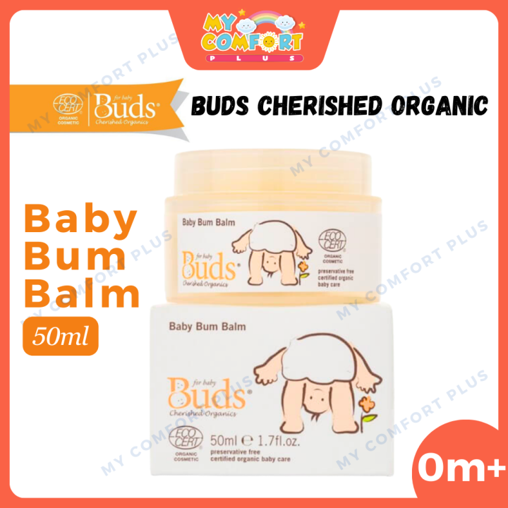 Buds Cherished Baby Bum Balm (50ml) For Nappy Rash | Lazada