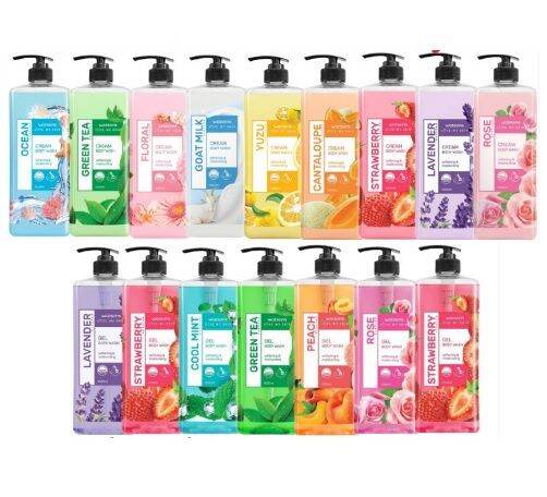 Watsons Watson Gel / Cream Bath Body Wash 1L Litre | Lazada