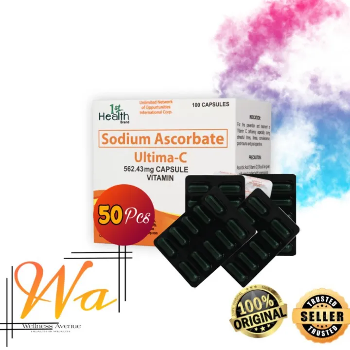 ULTIMA-C 50 capsule, Sodium ascorbate ,alkaline base, pampataba for ...