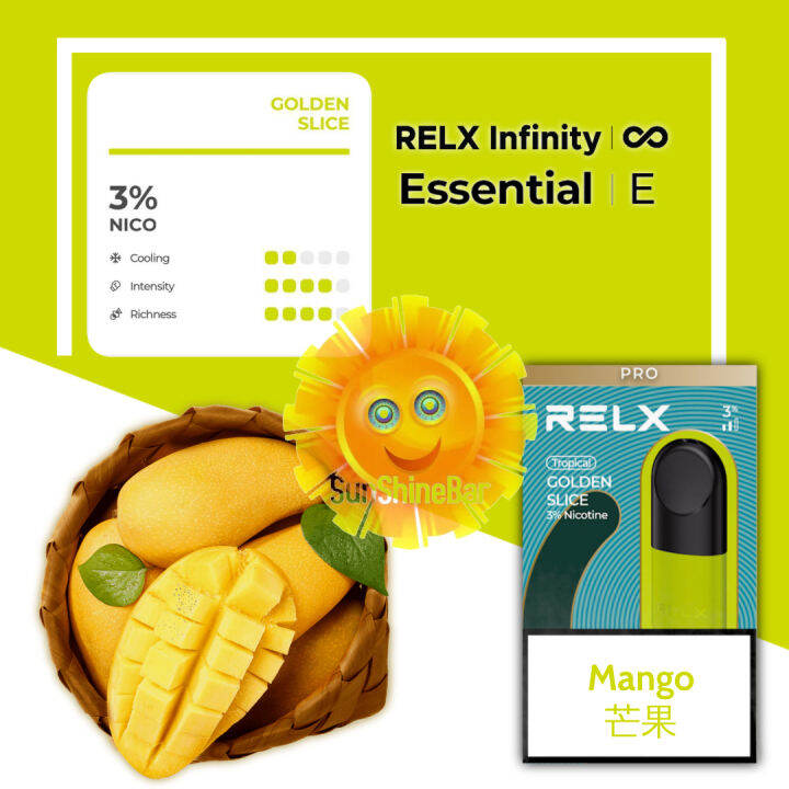 RELX Infinity Refill Flavor Pods Golden Slice Mango | Lazada PH