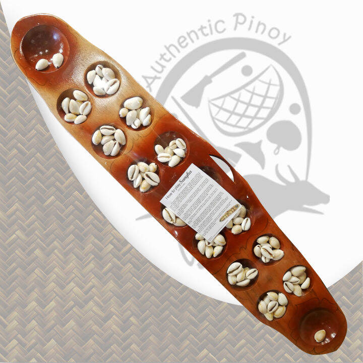 Wooden Sungka Traditional Games Philippine Souvenirs | Lazada PH