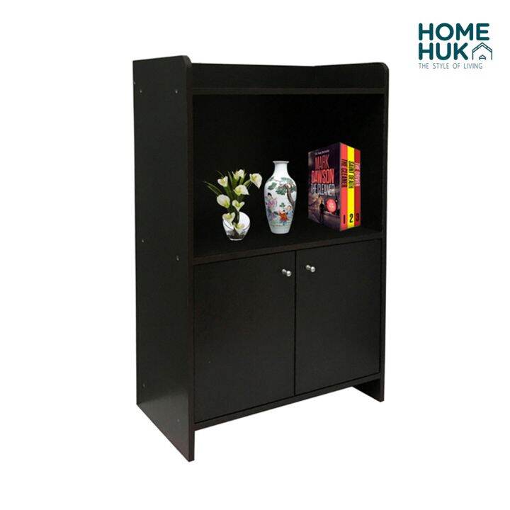Homehuk Hakone Storage Shelf With 2 Door | Lazada PH