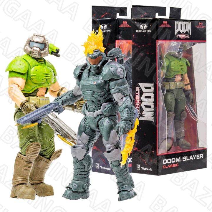 McFarlane DC Doom Slayer Classic Exclusive amp; Doom Slayer w/Ember ...