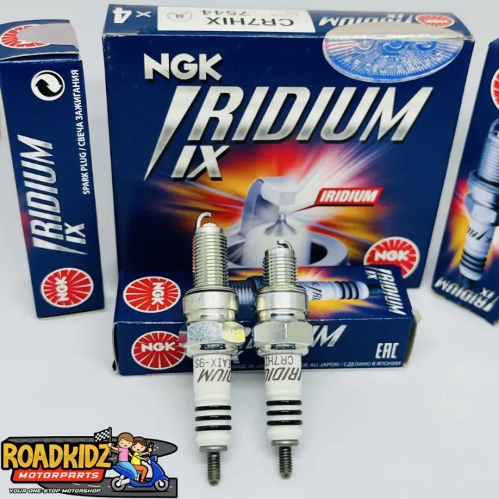 ORIGINAL NGK IRIDIUM SPARK PLUG CR6HIX/CR7HIX/CR8HIX | Lazada PH