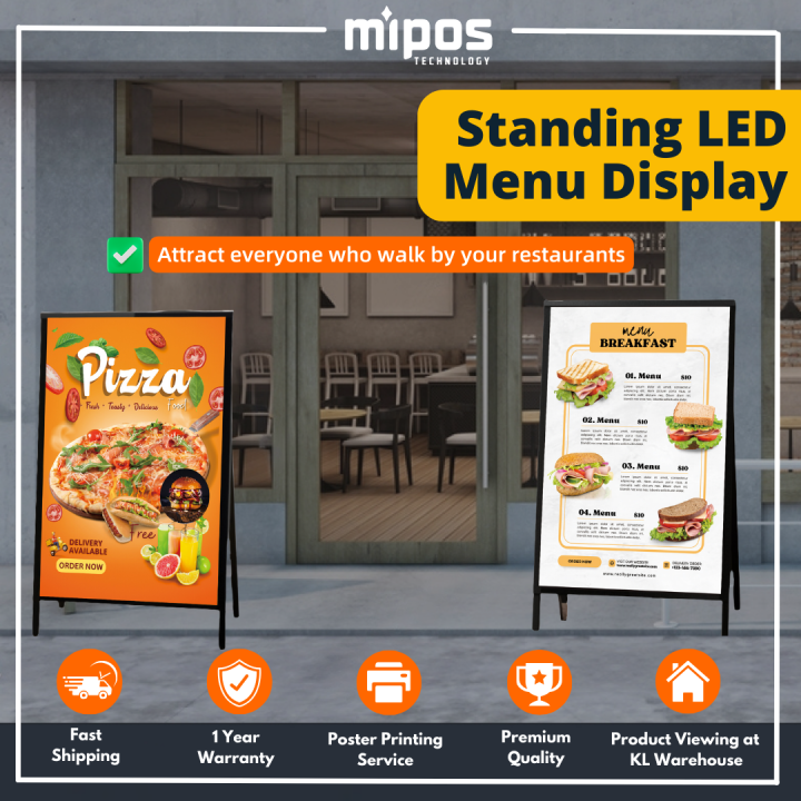 LED Standing Menu Board/ Outdoor Standing LED Menu Board/ Outdoor ...