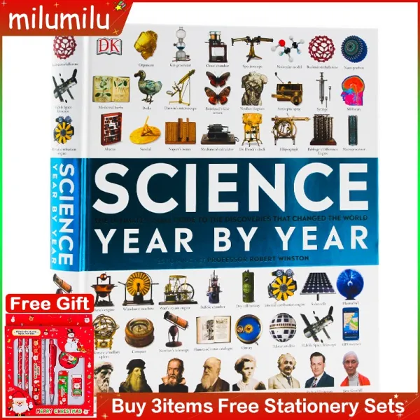 DK Visual Encyclopedia Science Year By Year English Original Full ...