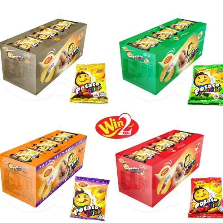 [TKM] Win2 Potato Crisp (20g x 30 Packs) | Lazada